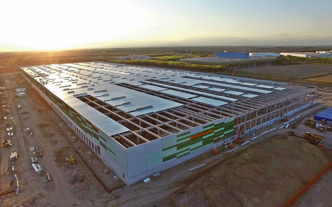 Polo logistico Vercelli DC1 – Amazon - Techbau